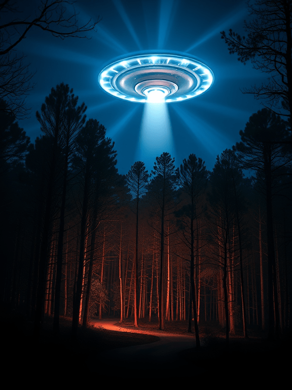 The Lights Between the Trees: The Rendlesham Forest Incident – Midnight ...